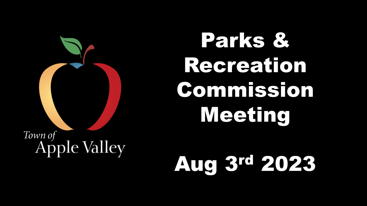 Parks & Recreation Commission Meeting - 08/03/2023